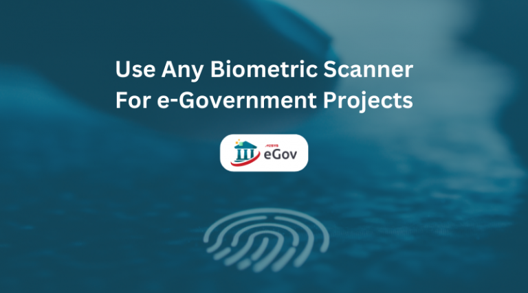Use Any Biometric Scanner For e-Government Projects