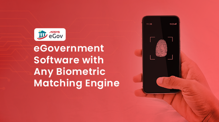 Software for eGovernment that Works with Any Biometrics