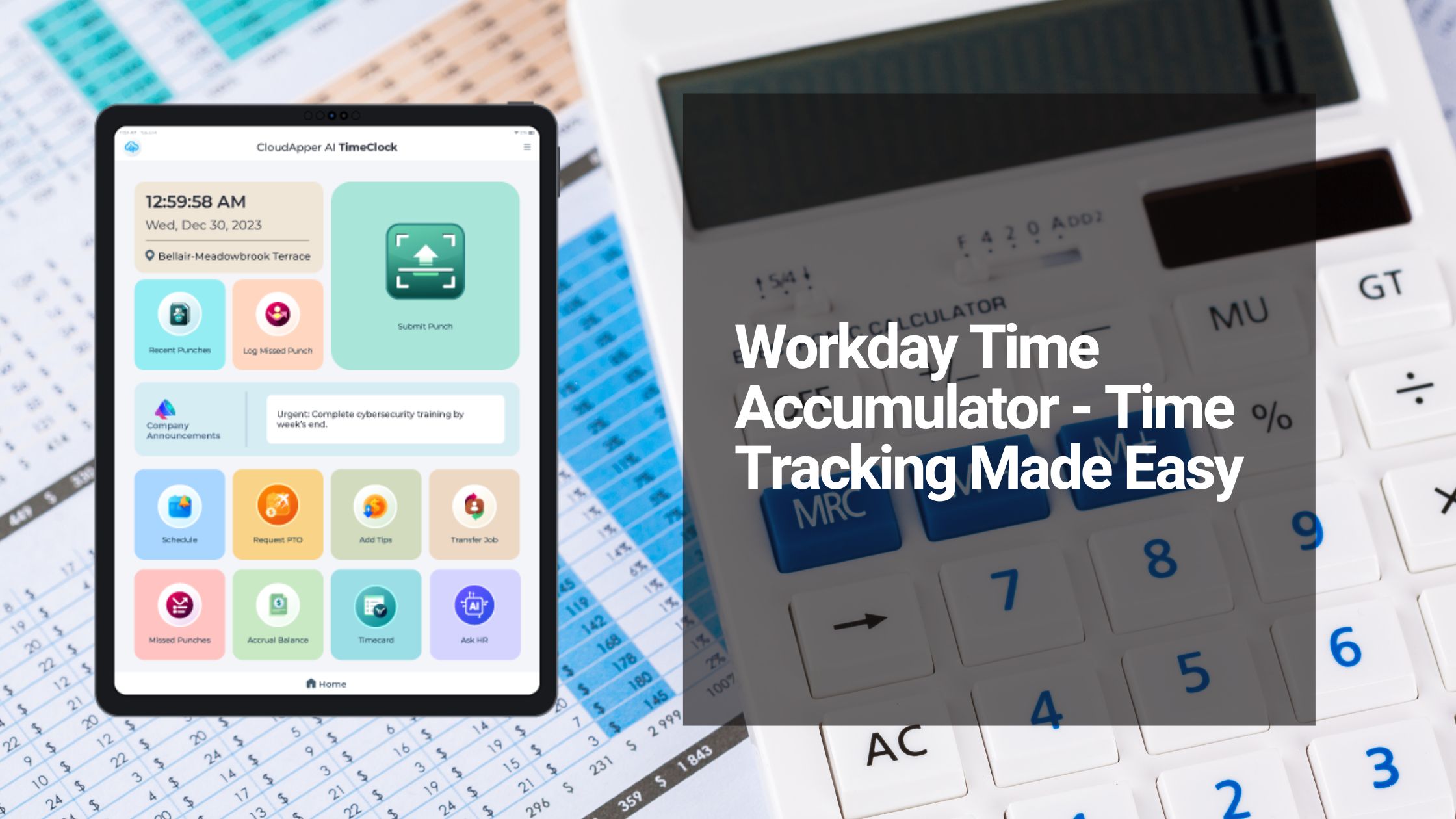 Workday Time Accumulator - Time Tracking Made Easy - Digital ...